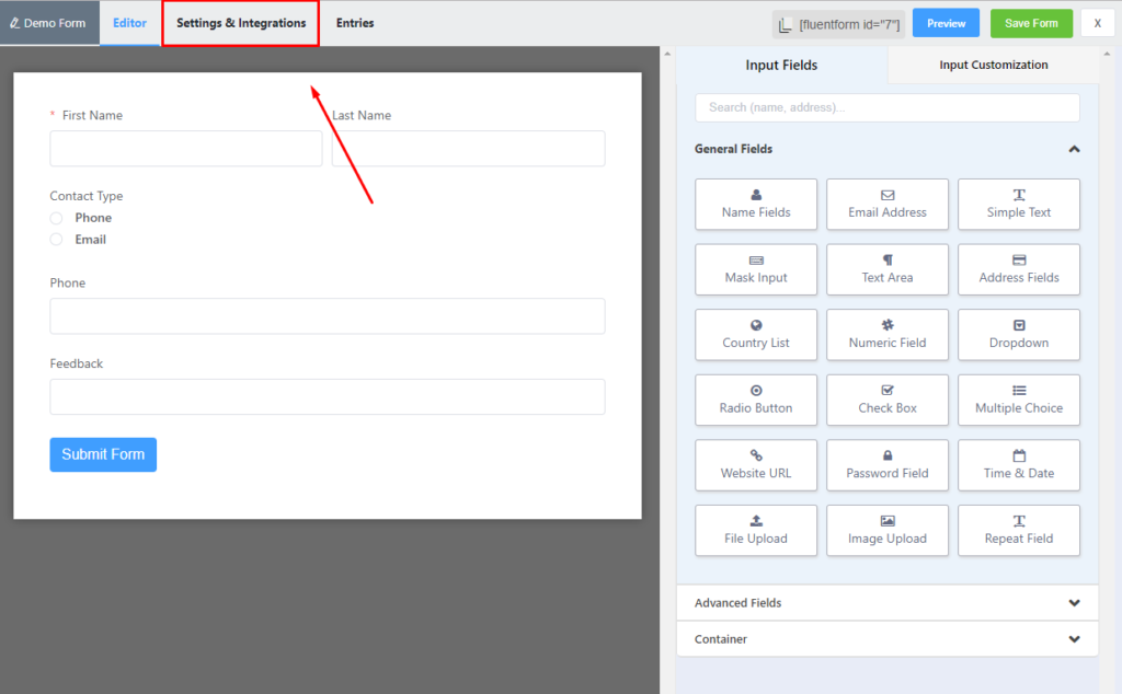 User Login Requirement in WP Fluent Form WordPress Plugin