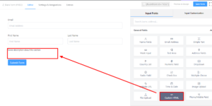 Custom HTML Input Field in WP Fluent Form WordPress Plugin