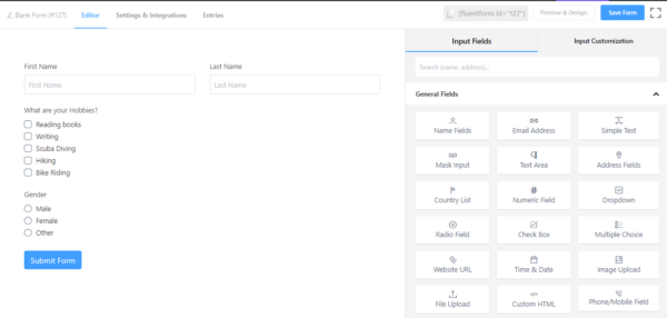 Set up Forms with Conditional Logic in WP Fluent Form WordPress Plugin