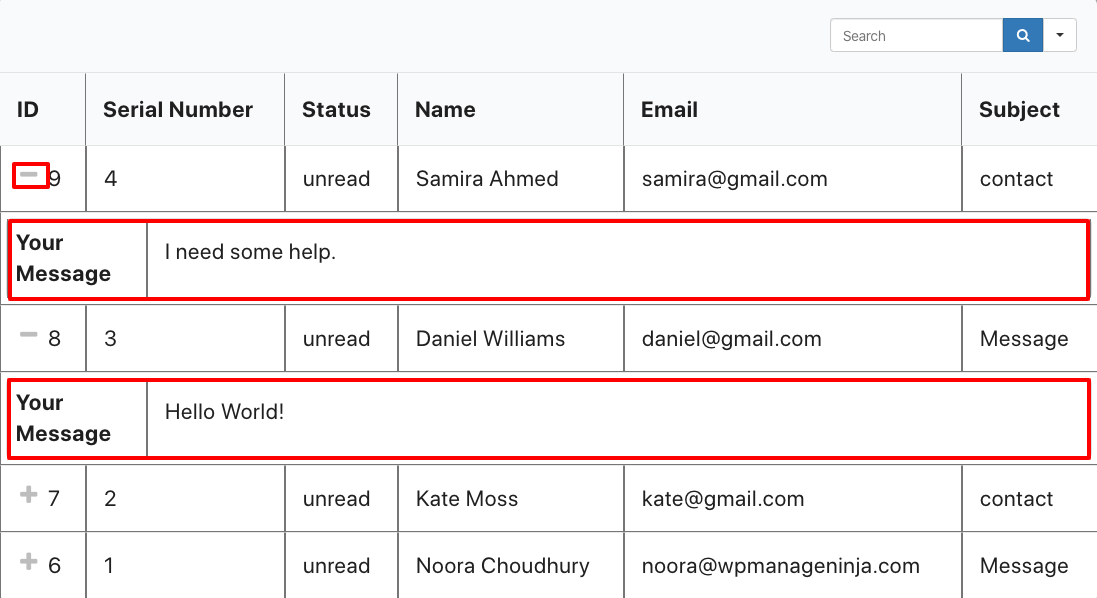 Fluent Forms Integration - WP Manage Ninja