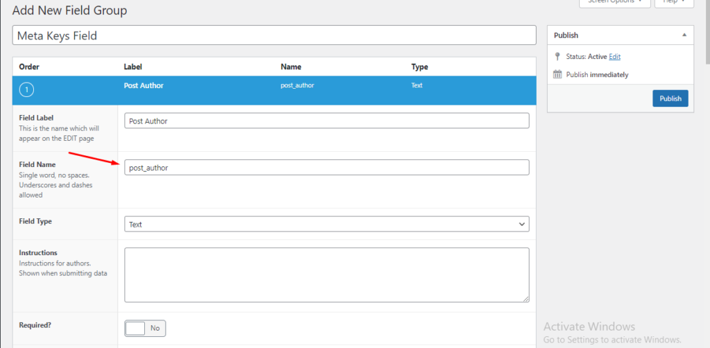 Mapping Meta Fields With Meta Keys In Fluent Forms Wp Manage Ninja