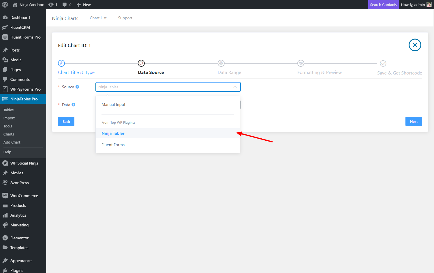 How to Create different type of Charts with Ninja Charts - WP Manage Ninja