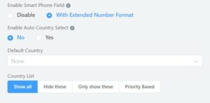 Phone Number Input Field in WP Fluent Forms - WP Manage Ninja