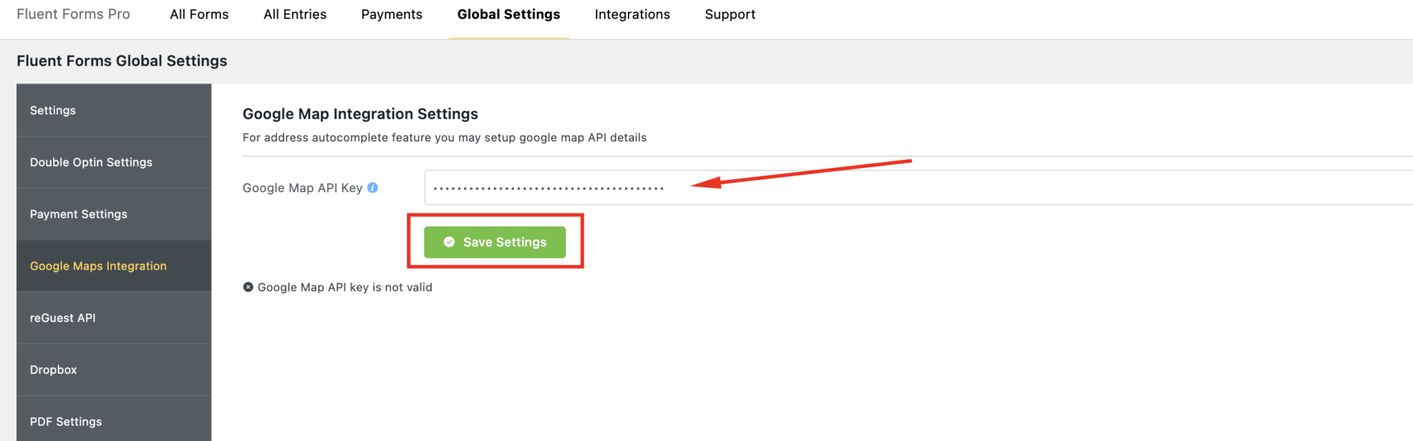 Google Maps integration with Fluent Forms - WP Manage Ninja