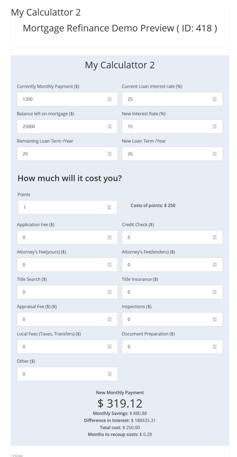 How to Calculate Mortgage on Your Site Using Mortgage Calculator Plugin