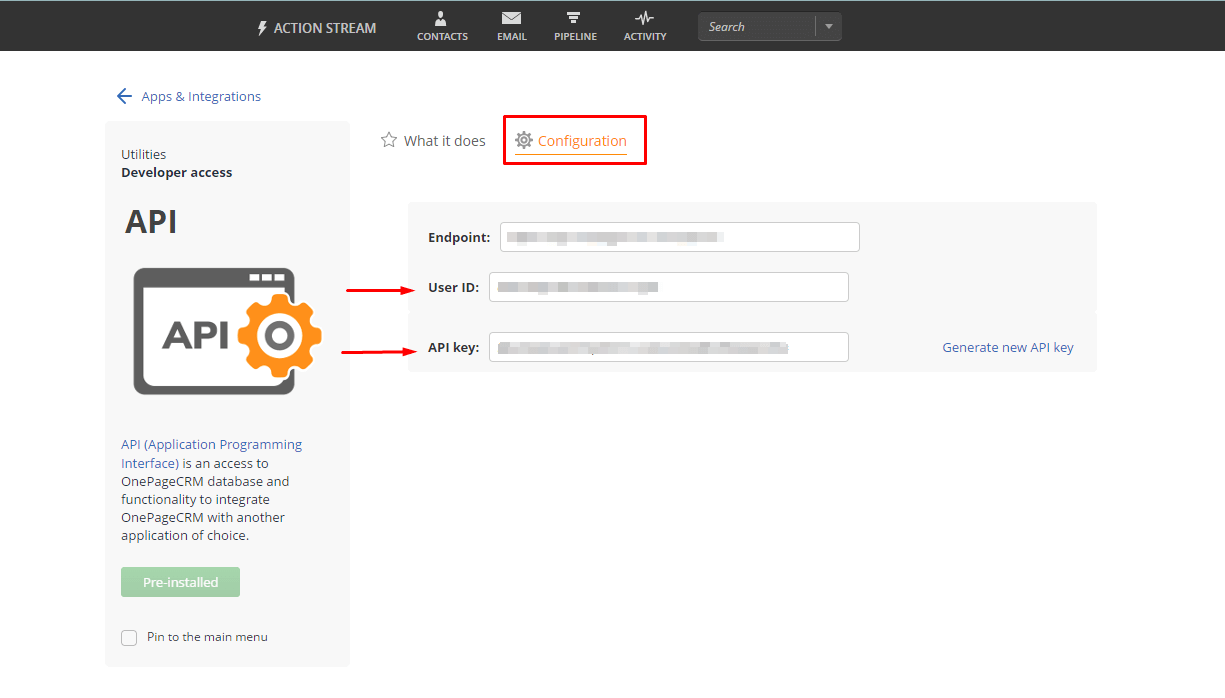 OnePageCRM Integration with Fluent Forms - WP Manage Ninja
