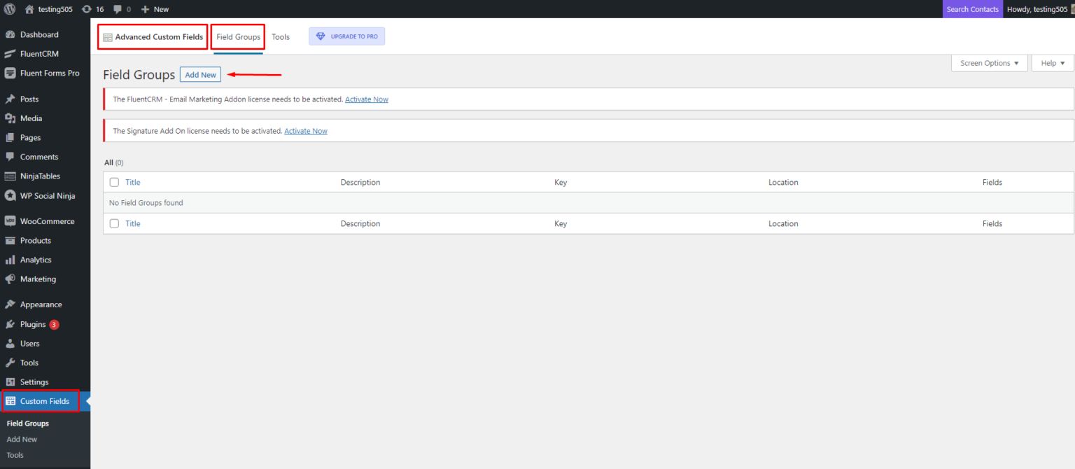 How to use ACF in Post Creation Form - WP Manage Ninja