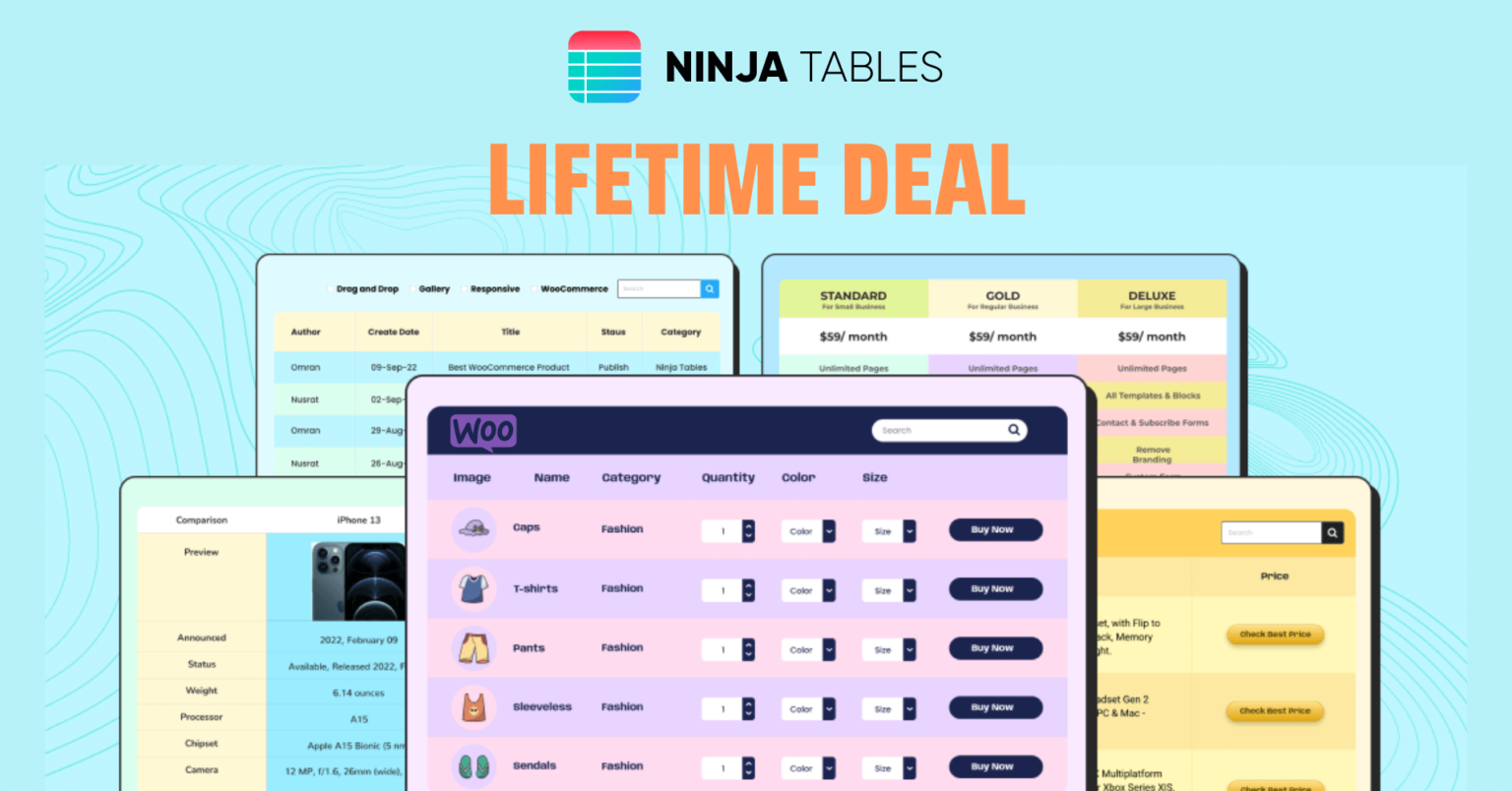 Ninja Tables LTD | Grab It Fast!