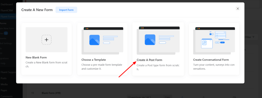 Post Creation with Form Submission in Fluent Forms - WP Manage Ninja
