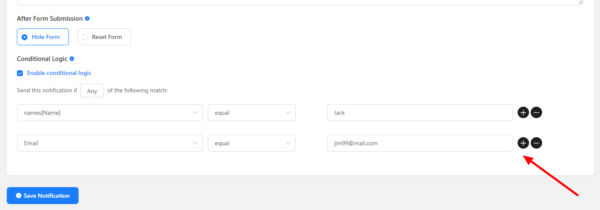 Conditional Confirmation Message in WP Fluent Form WordPress Plugin