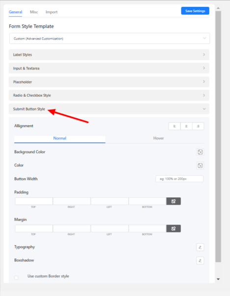 Official Form Styler of Fluent Forms - WP Manage Ninja