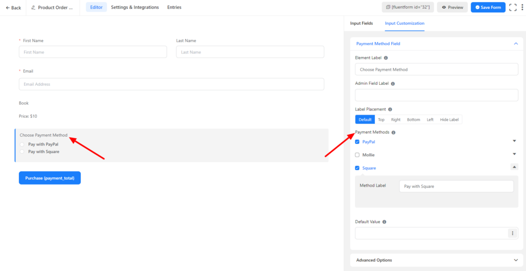 Accept Simple Payments With Fluent Forms - WP Manage Ninja