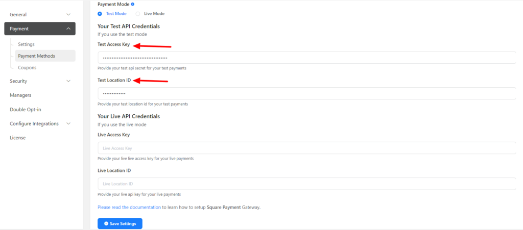 How to Integrate Square with Fluent Forms - WP Manage Ninja