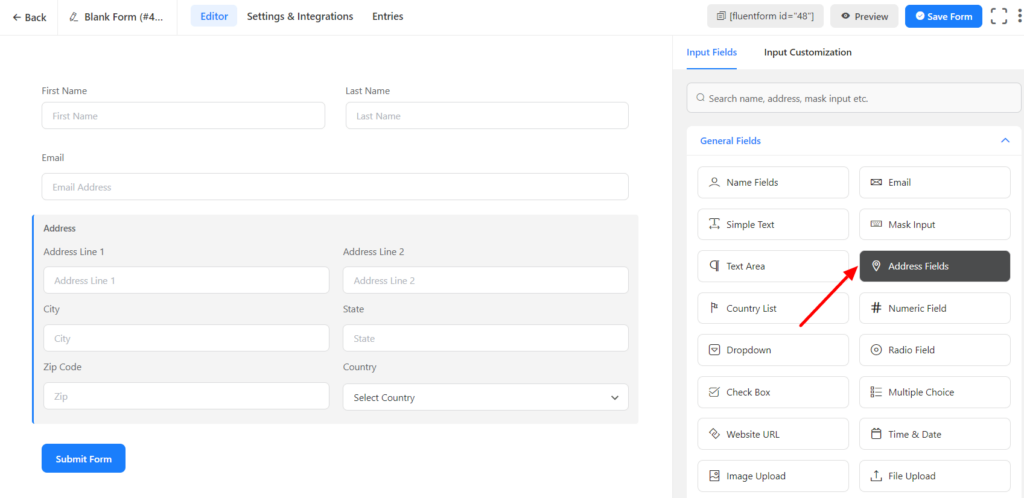 Google Maps integration with Fluent Forms - WP Manage Ninja