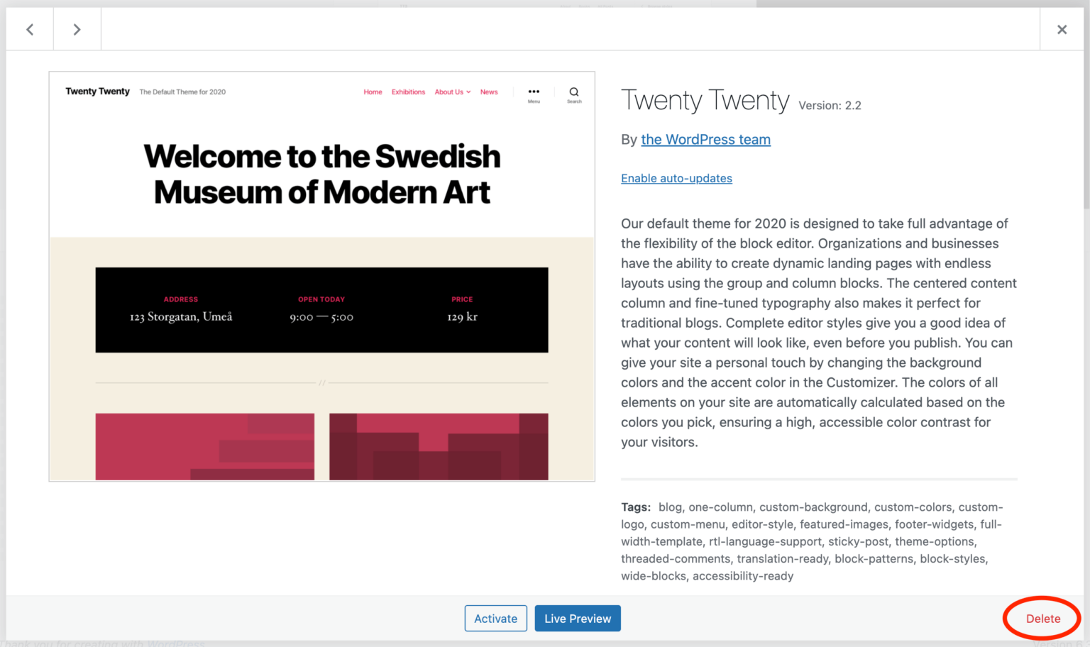 How to Delete a Theme in WordPress (3 Easy Ways) - WP Manage Ninja