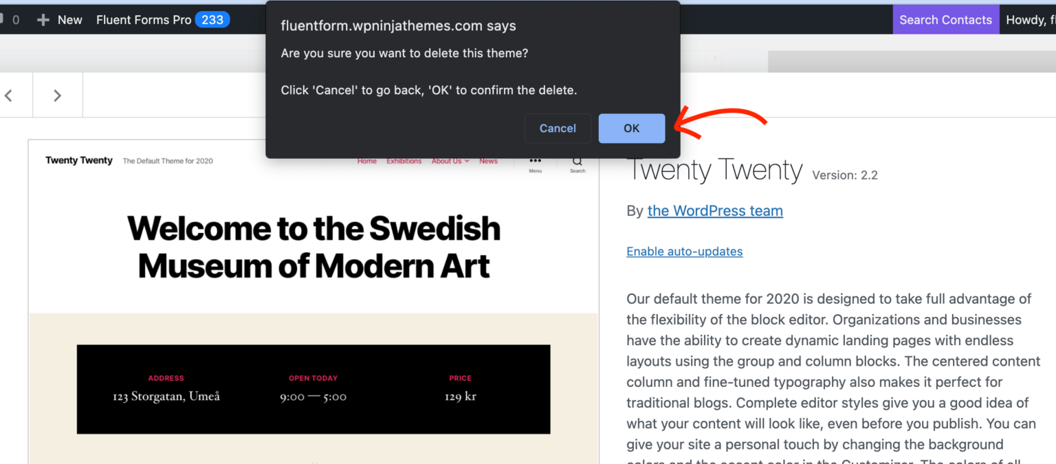 How to Delete a Theme in WordPress (3 Easy Ways) - WP Manage Ninja