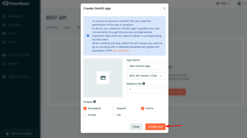 CleverReach Integration with Fluent Forms - WP Manage Ninja