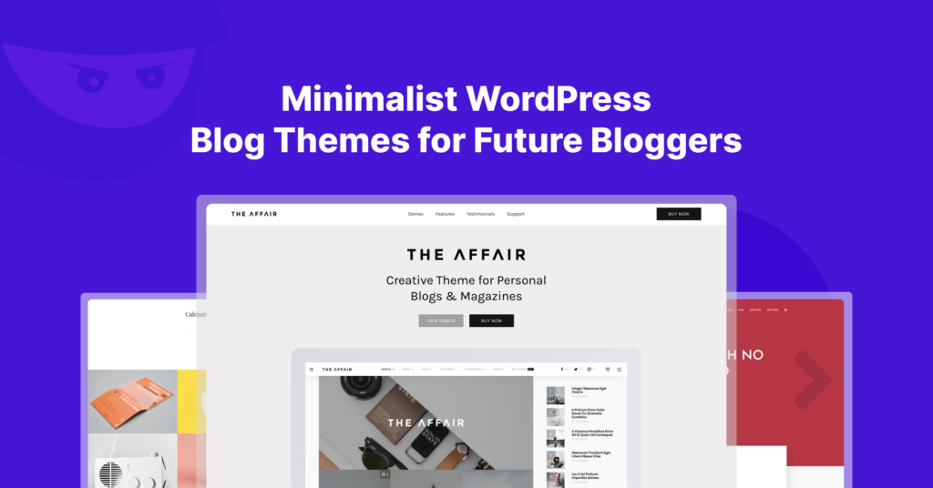 10+ Minimalist WordPress Blog Themes for Future Bloggers - WP Manage Ninja