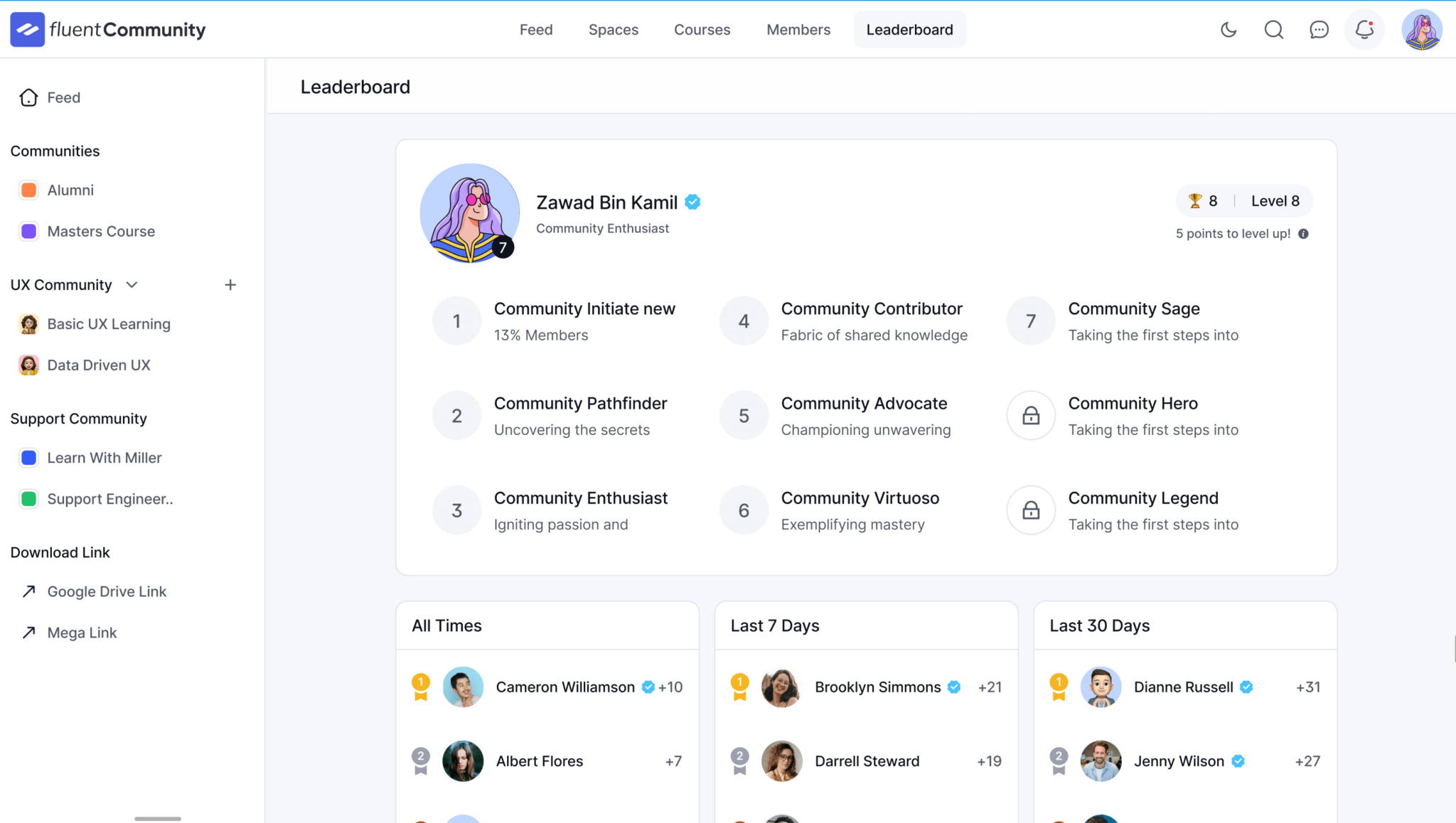 Fluent Community - Community Plugin with a Native Course Builder - WP ...
