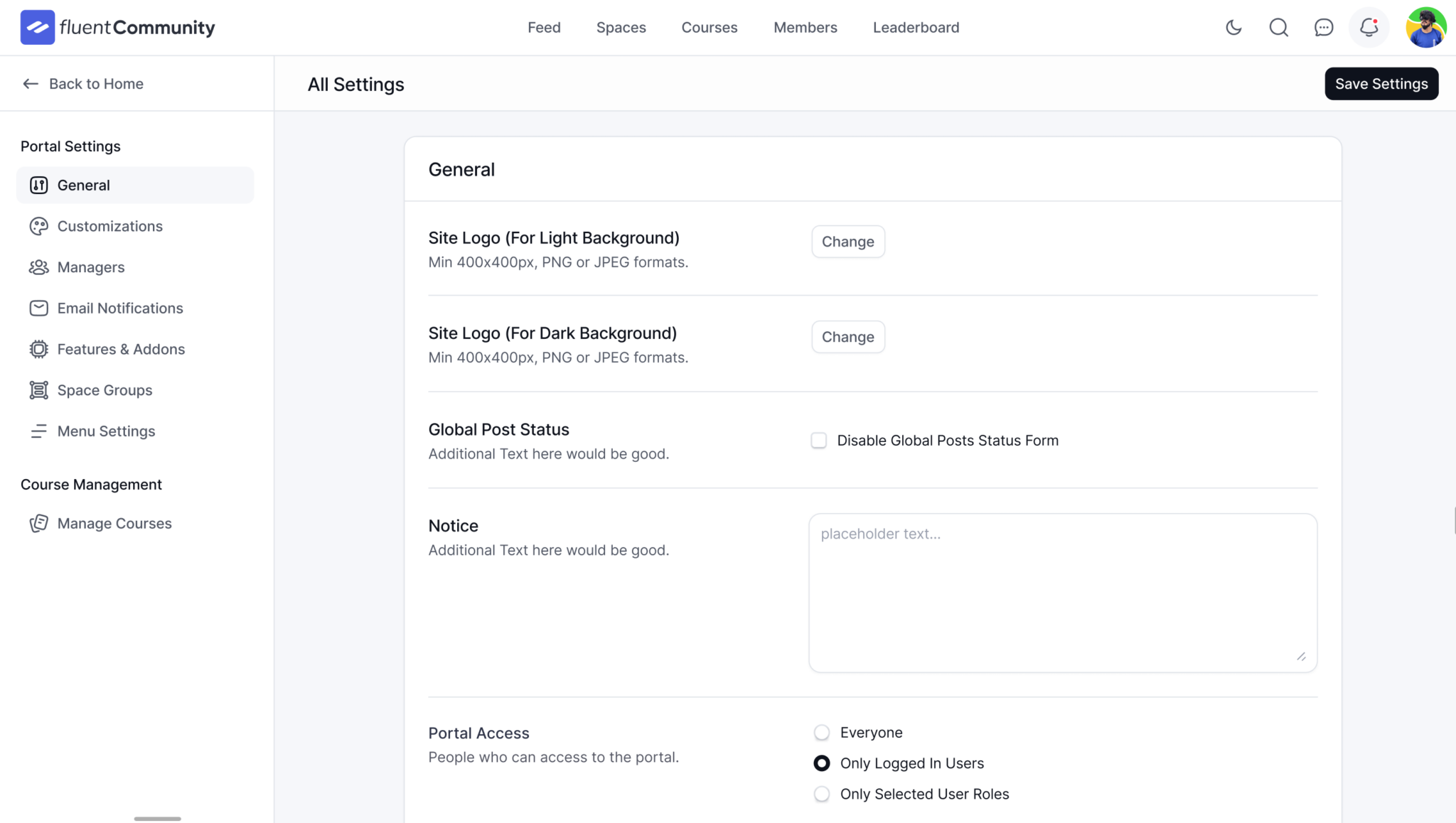 Fluent Community - Community Plugin with a Native Course Builder - WP Manage Ninja