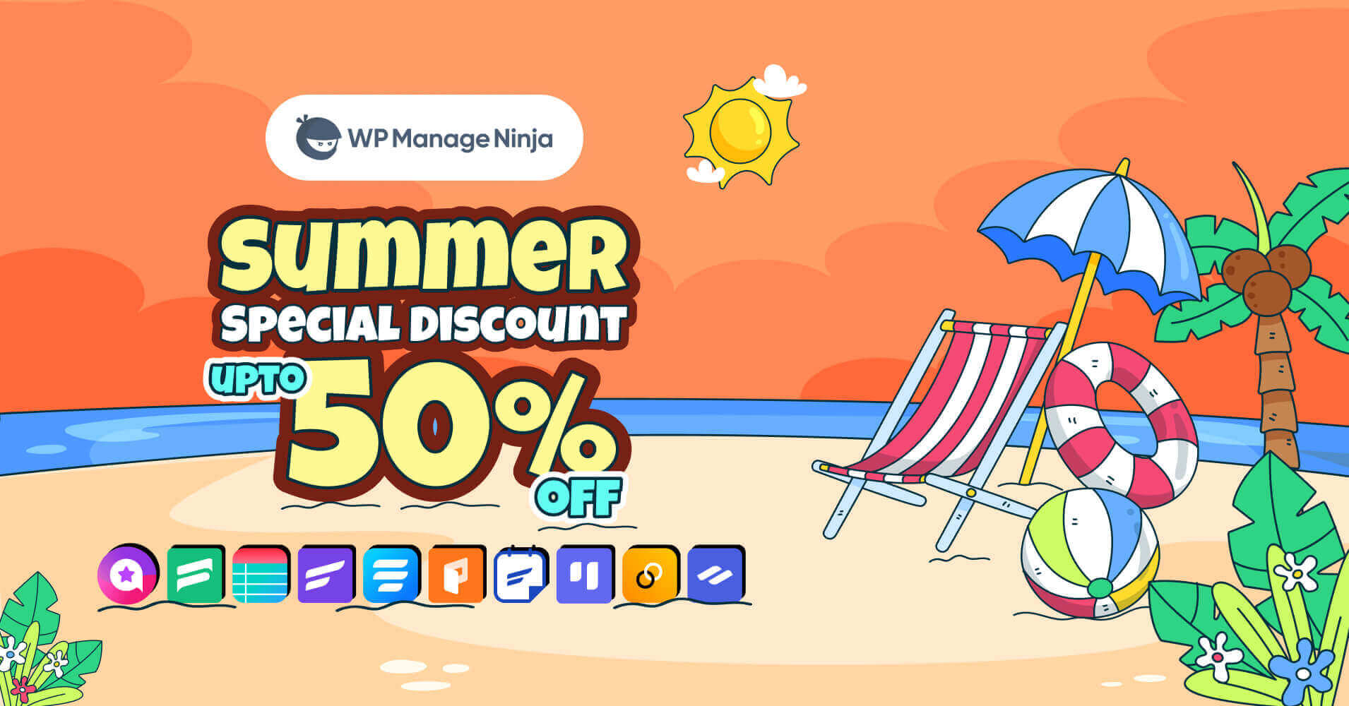 WPManageNinja Summer Special Discounts